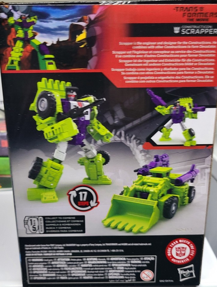 Transformers Studio Series SS86 SCRAPPER Constructicon Free Shipping | eBay