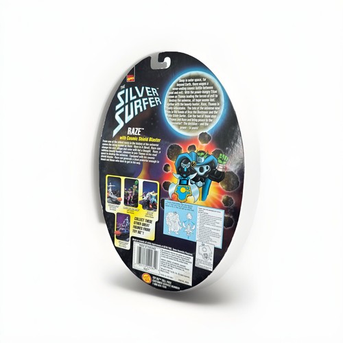 Toy Biz Marvel Silver Surfer Cosmic Power Blasters Raze Action Figure ...