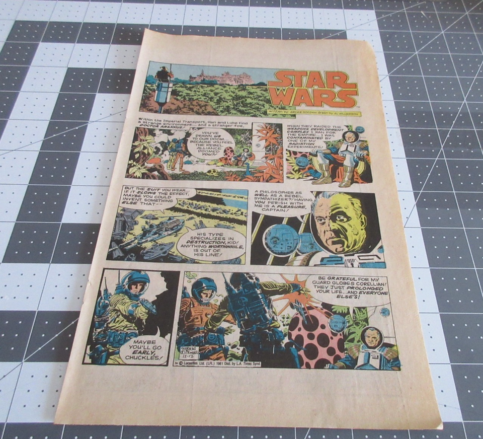 Lot of 3 Star Wars by Archie Goodwin Drawn by Al Williamson Comic ...