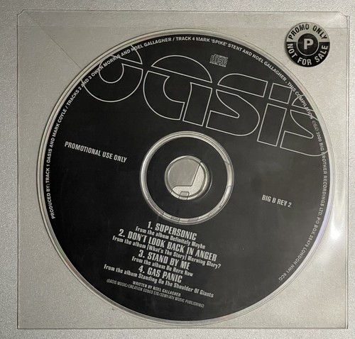 Oasis Supersonic Promo CD Single | eBay