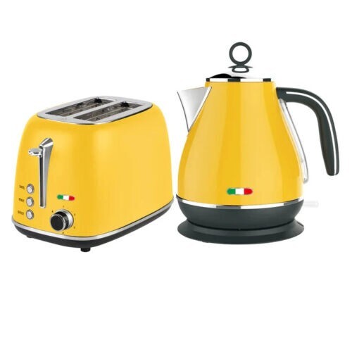 Vintage Electric Kettle & 2 Slice Toaster SET Combo Deal Stainless ...