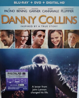 Danny Collins Blu-ray + DVD 2 Disc Set Al Pacino Annette Bening NEW+ ...