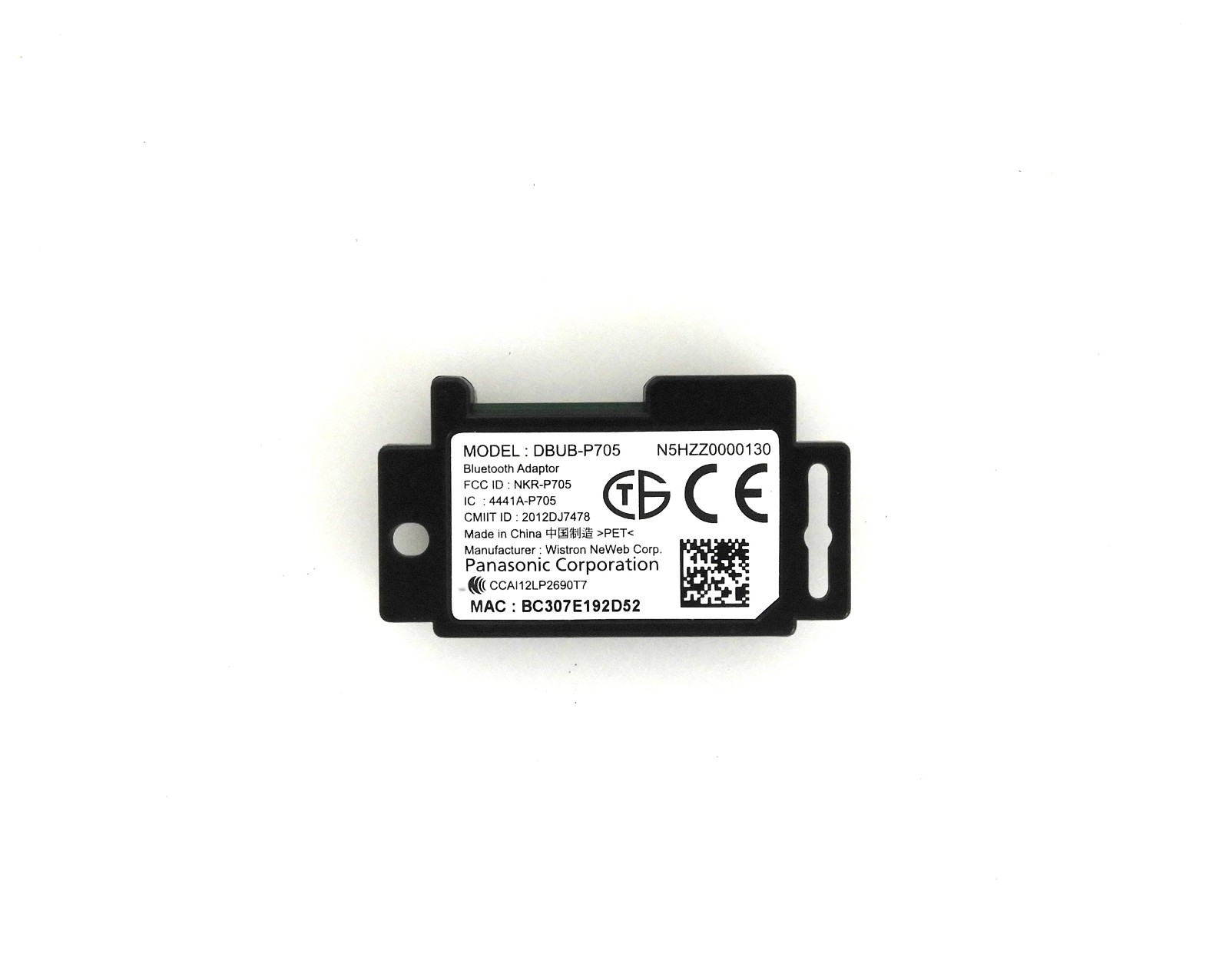 Panasonic TC-55CX800U Bluetooth Module N5HZZ0000130 DBUB-P705 | eBay