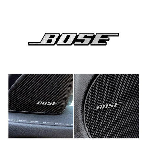 BOSE 4PCS Sticker Car Audio Speaker Emblem Logo Sticker Pin 3D | eBay