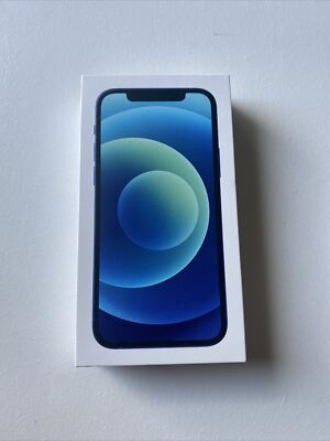 Empty BOX ONLY Apple iPhone 12 Blue Genuine Original Box | eBay