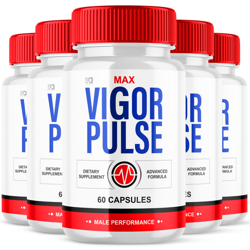 Max Vigor Pulse Male Health Support - Enhance Vitality and Drive (5 ...