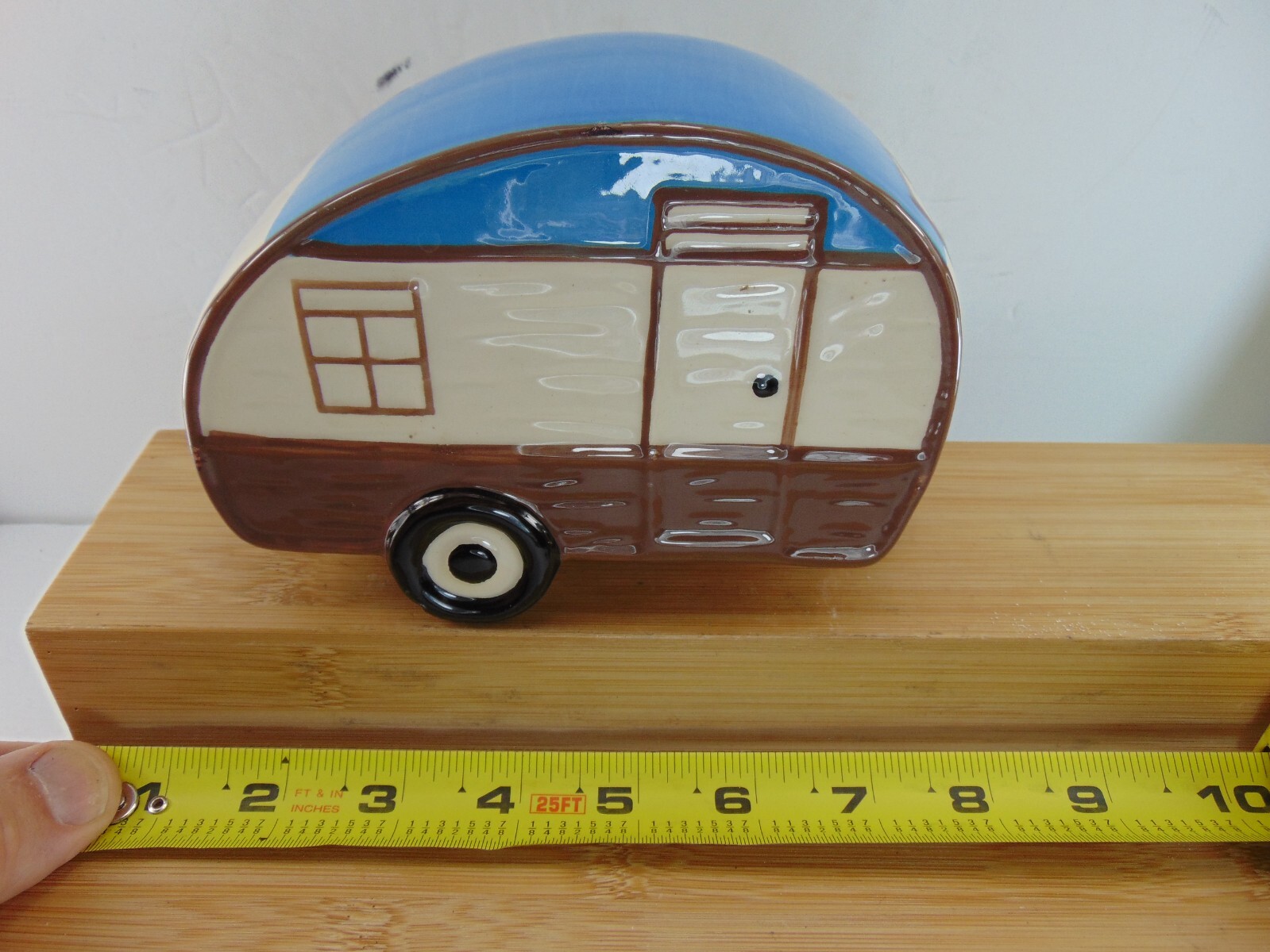 SHASTA DESIGN CERAMIC TRAVEL TRAILER Road Less Traveled Retired - RARE ...