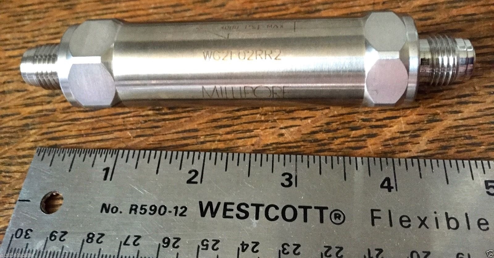 Millipore High Purity In-Line Gas Filter WG2FO2RR2 Metal Gasket ...