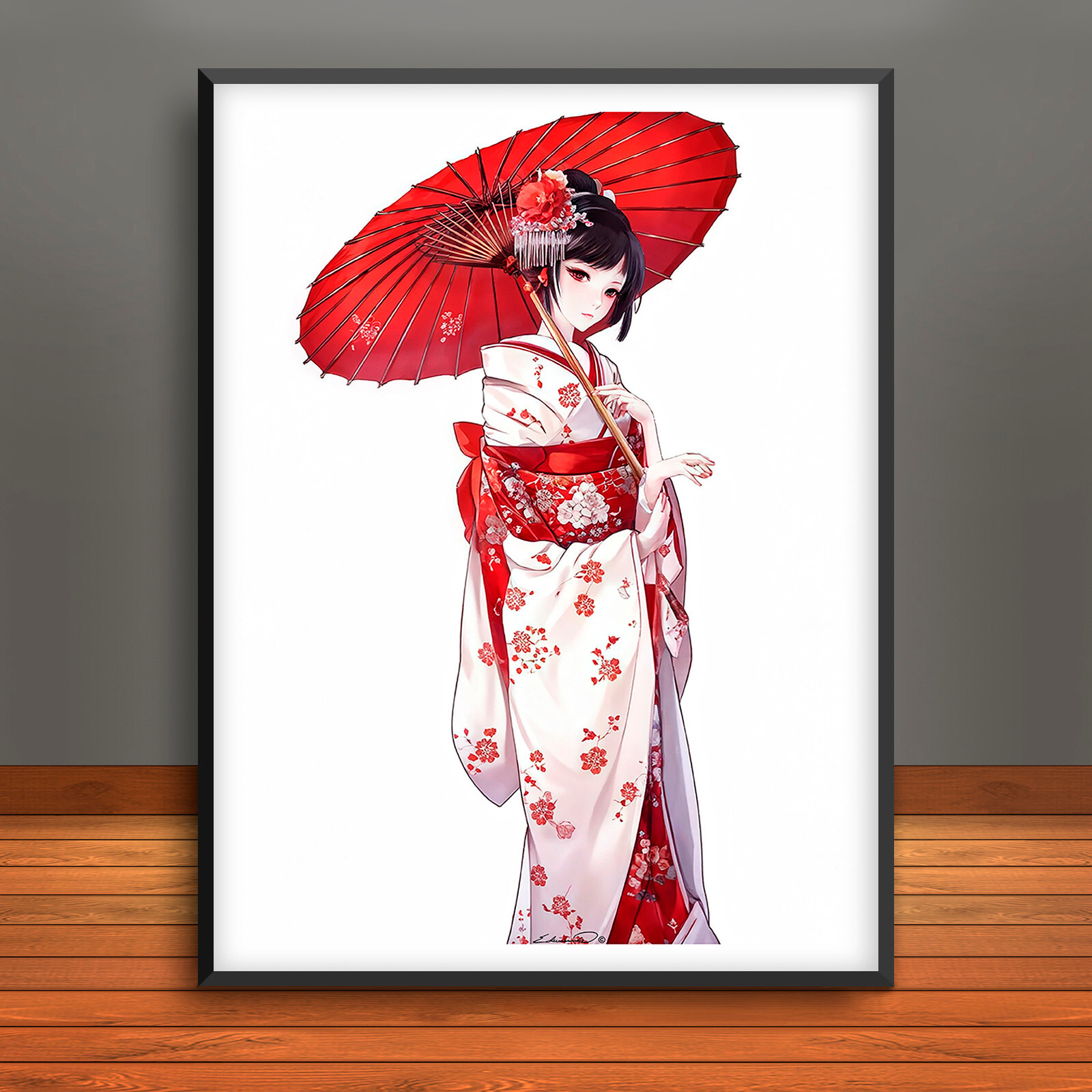 Geisha Prints - A Blend of Tradition and Modern Art - Japanese Poster ...