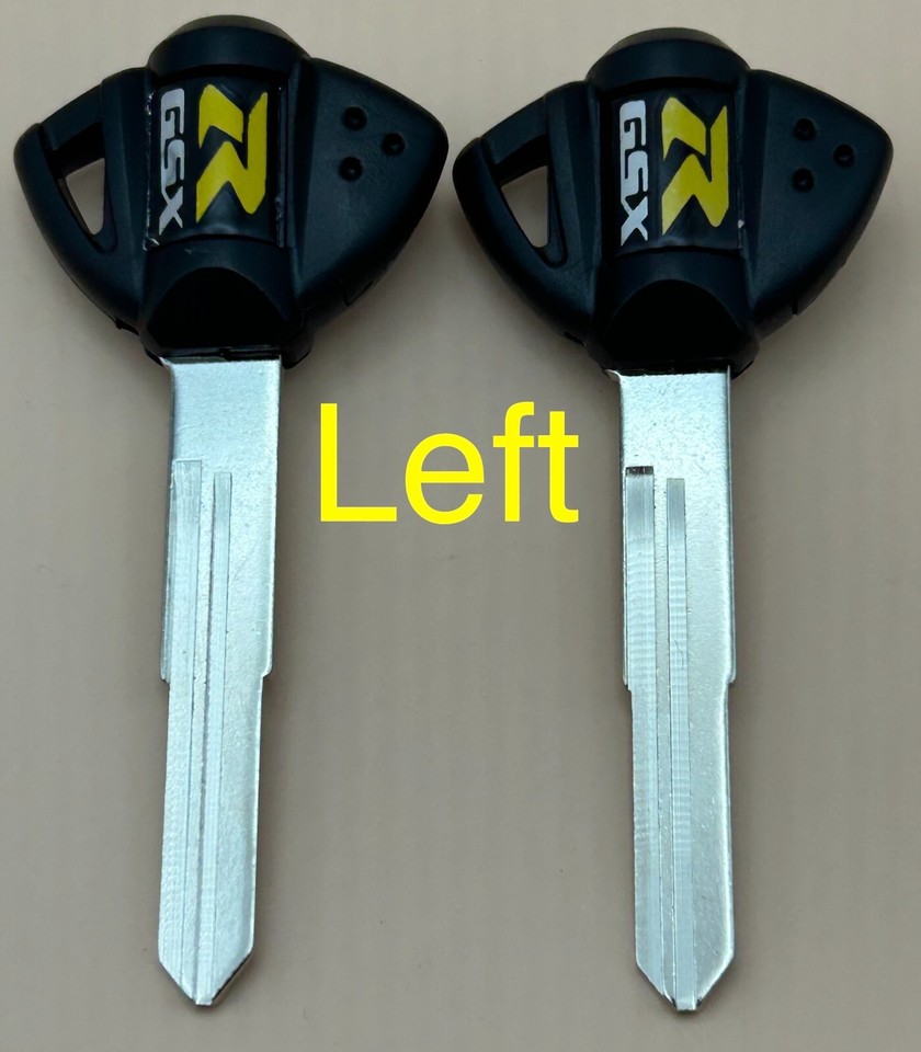 2 Key Blanks Suzuki 1988-2005 GSX-R Hayabusa GSXR750 GSX-R600 GSXR600 ...