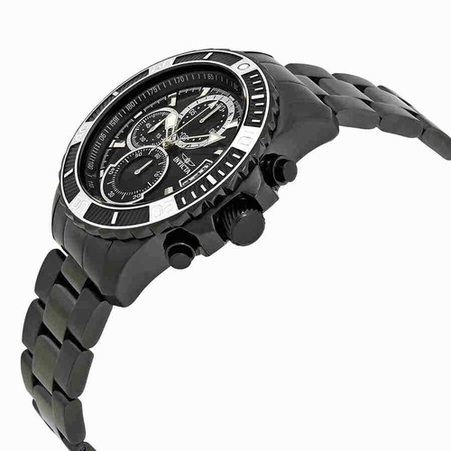 Invicta 22417 Pro Diver Stainless-Steel Men's Watch - Black / Silver ...