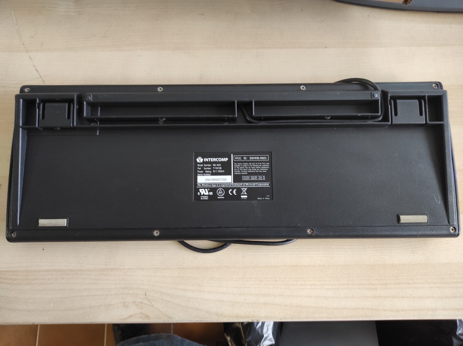 Tastiera INTERCOMP PS2 KB-3923 QWERTY ITA | eBay