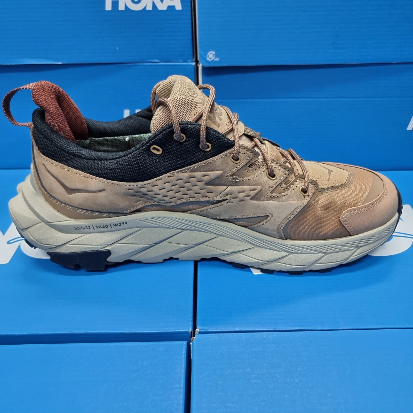 NEW Hoka One One Anacapa low GORE-TEX 1122017/TEBC Men's Hiking Shoes ...