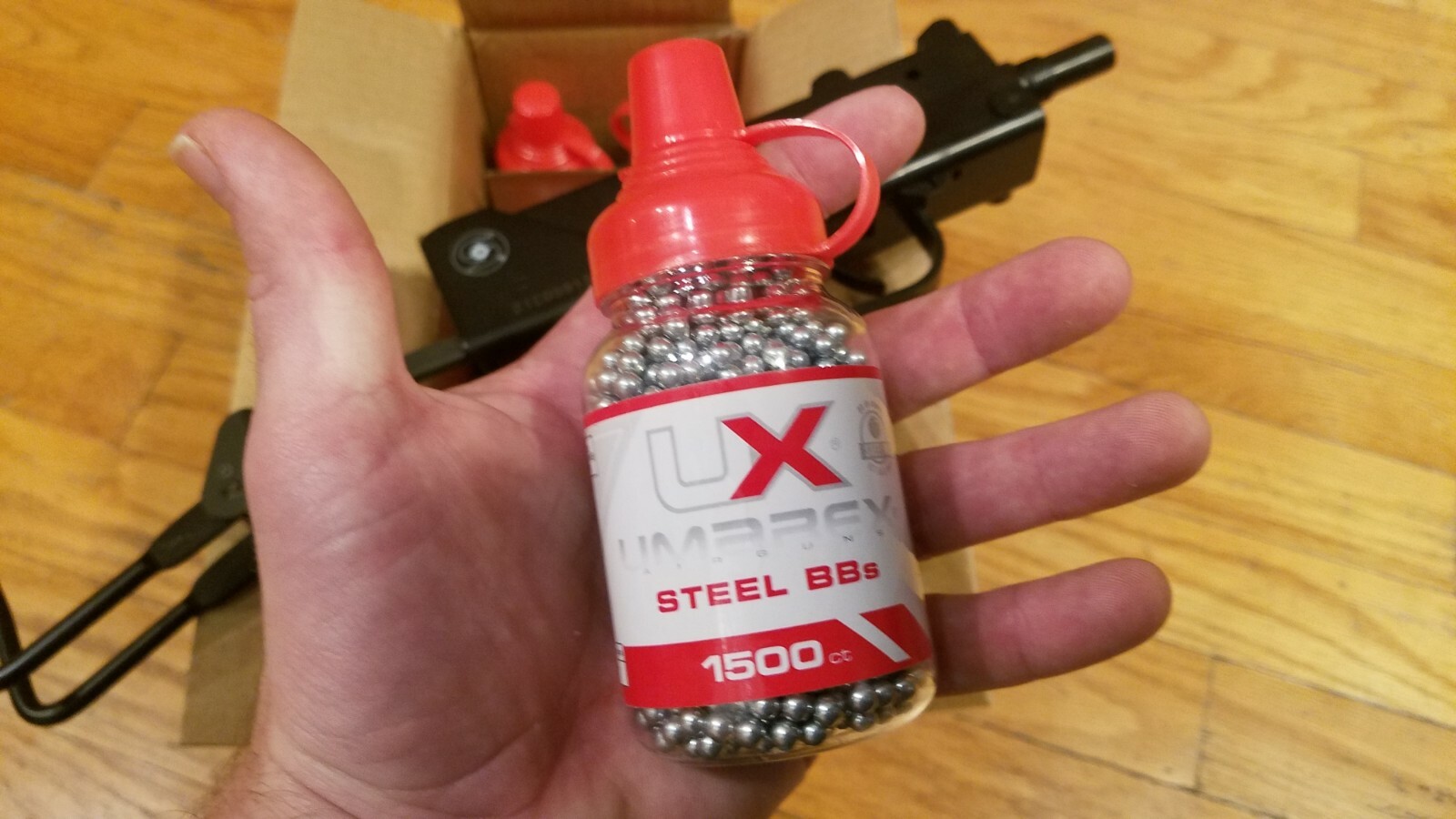 4 Bottles: 1500 EACH .177 Caliber 4.5 mm Air Rifle, Pistol BB Gun Ammo ...