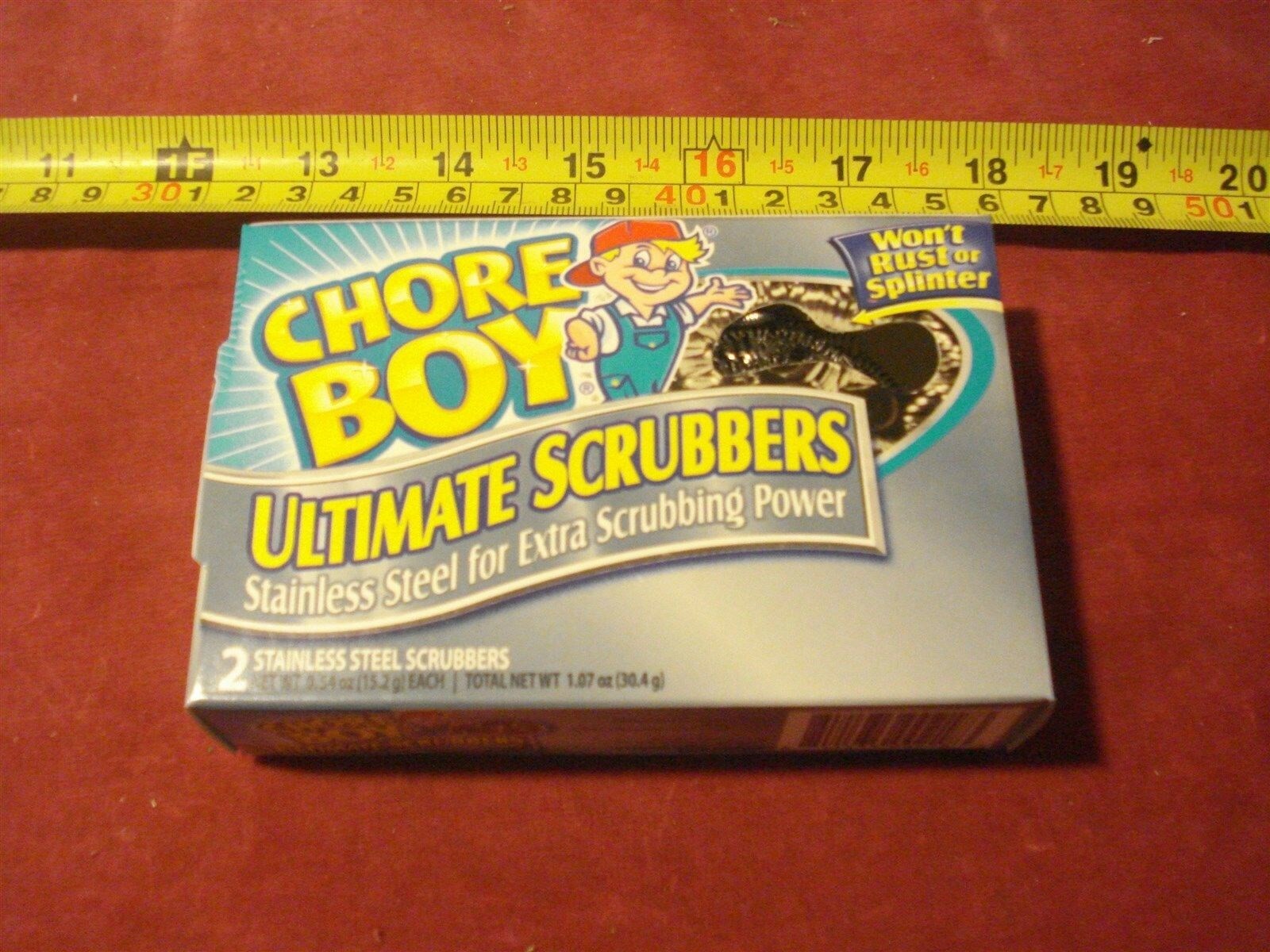 (0538.) Stainless Steel Scrubber - Chore Boy | eBay