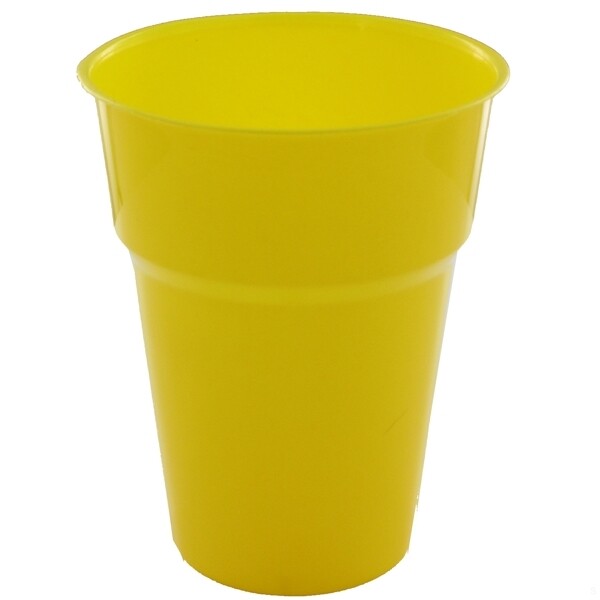 Yellow Plastic Cups - 285ml Pk25 | eBay