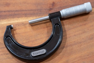 Micrometers - Starett Micrometer