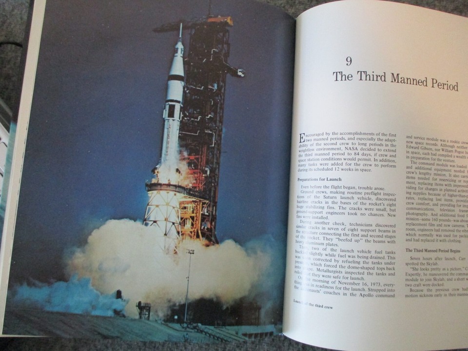 NASA ASTRONAUT OWEN GARRIOTT 4 SIGNED/AUTOGRAPHED -SKYLAB BOOK & 3 QST ...