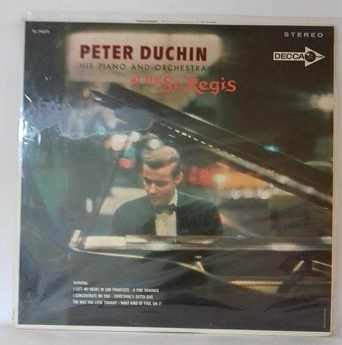 Peter Duchin - His Piano And Orchestra At The St. Regis (LP, Album) | eBay