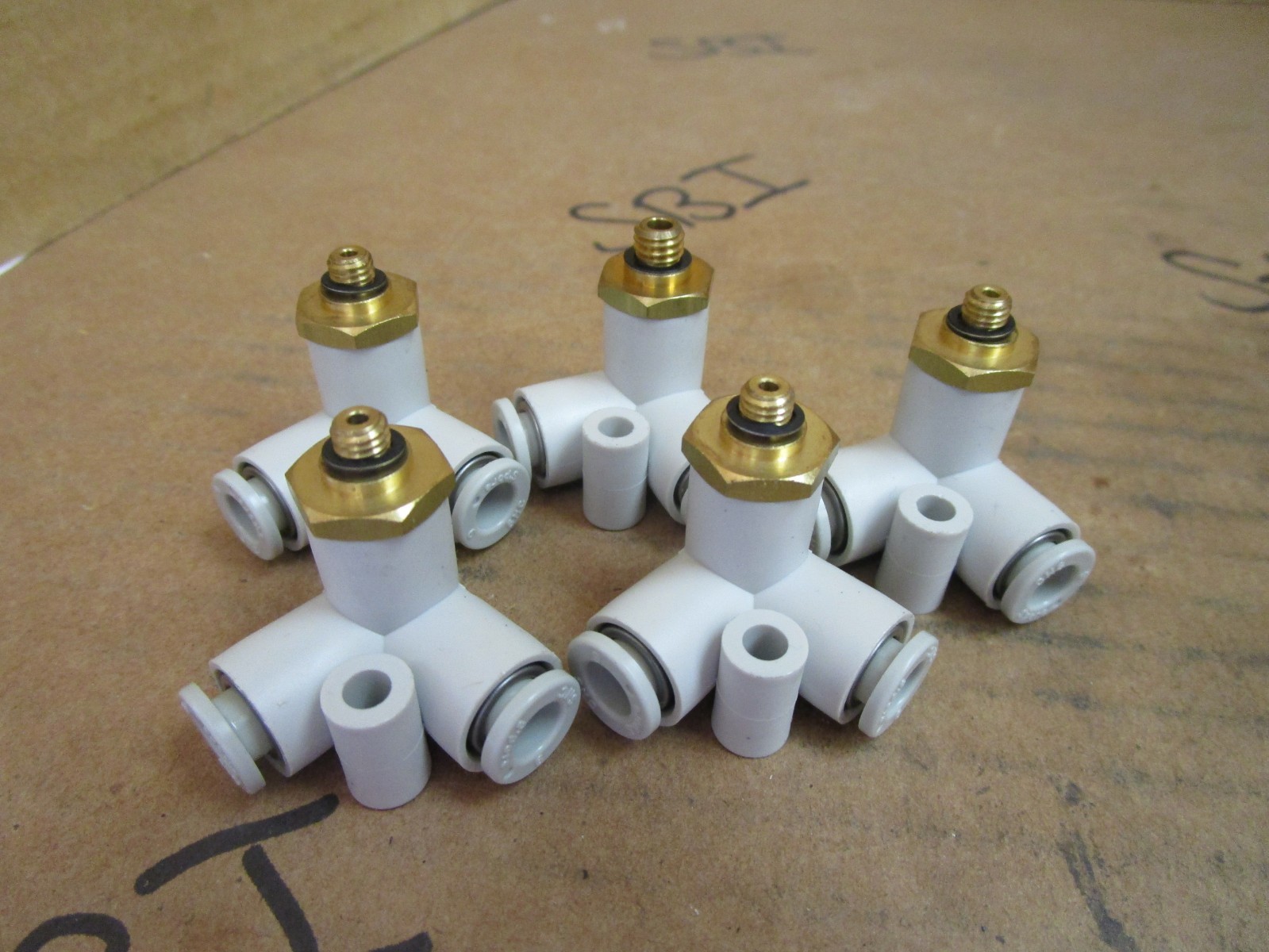 SMC Male Delta Union KQ2D06-M5 06mm Pushlok Tube Lot of 5 New | eBay