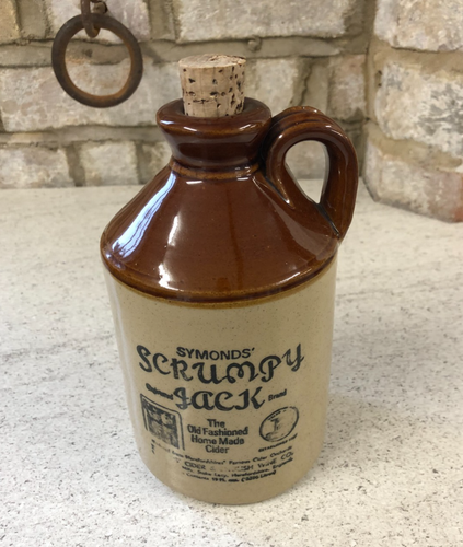 Symonds Scrumpy Jack Cider Stoneware Flagon Vintage English Cider Jug ...