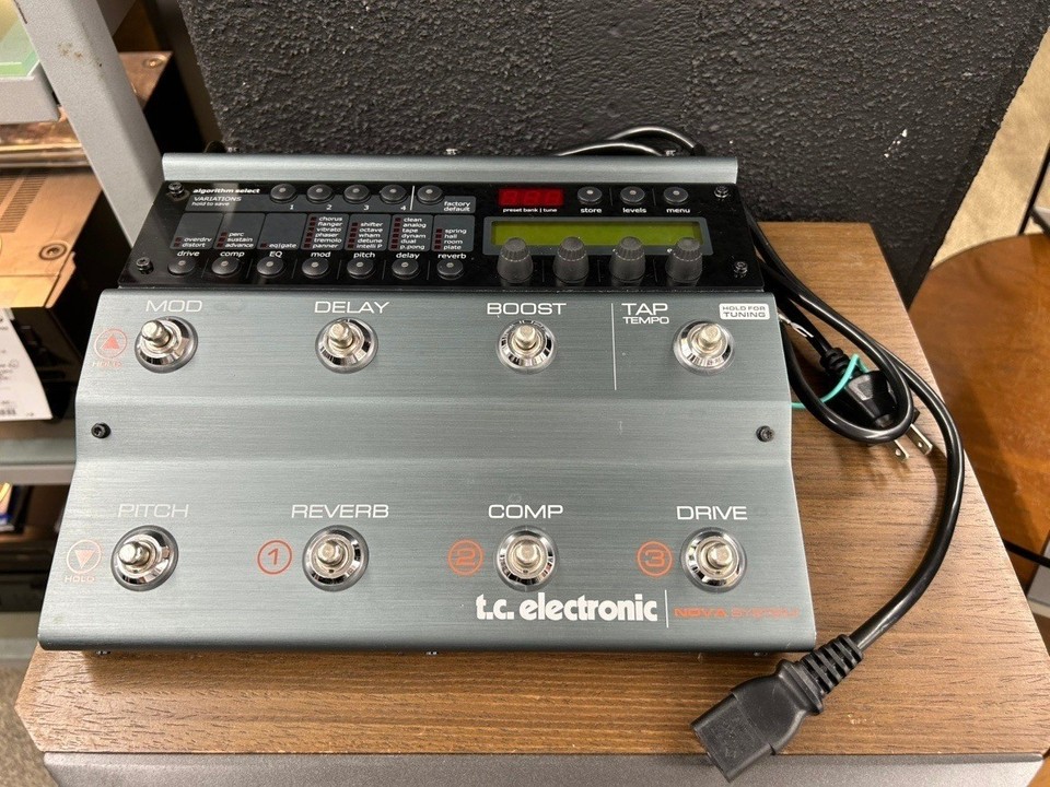 TC Electronic Nova System Guitar Multi Effect Pedal Good GP | eBay