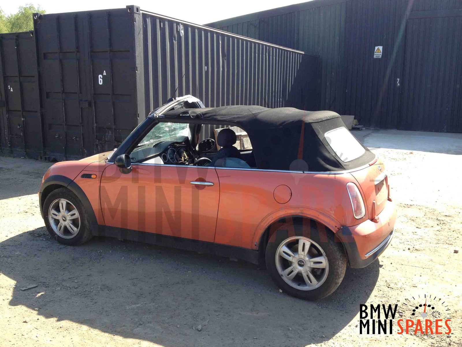 BMW MINI Cooper Cabriolet Auxiliary Belt Tensioner Breaking Salvage R52 ...