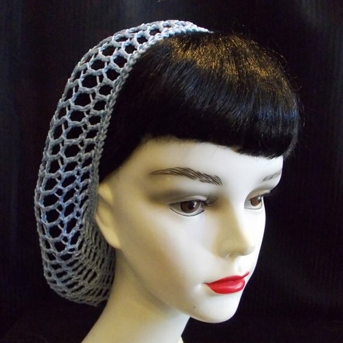 Snood Hair Net 18 colours 40s 50s Rockabilly PinUp Vintage Gold Black ...