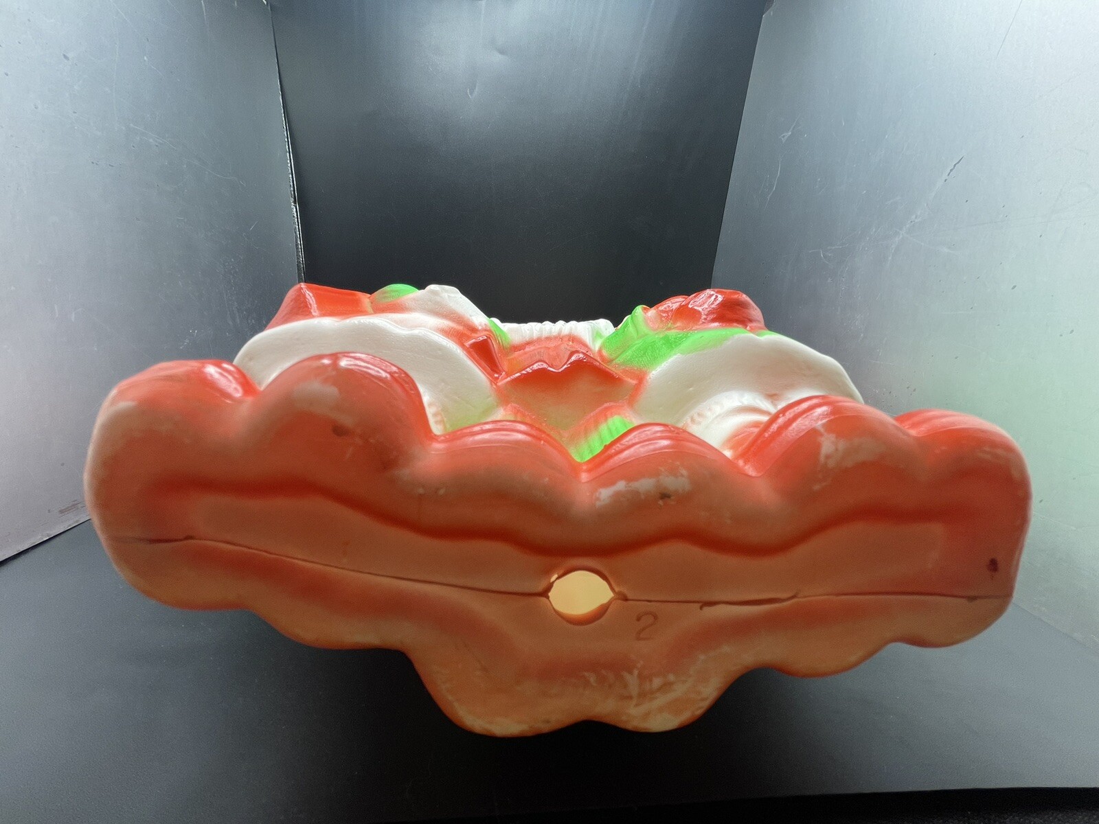 Blow Mold Christmas Poloron PIXIES 1960s Caroling Trio Neon Day-Glo ...