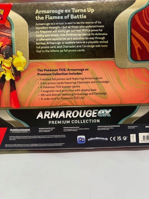 Pokemon Armarouge Ex Premium Collection Box *New | eBay