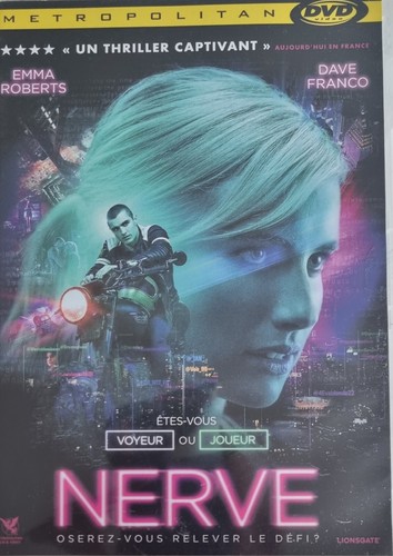 💥💥 NERVE -Emma ROBERTS -[DVD] comme NEUF | eBay
