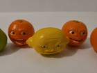 Annoying Orange MINI Figure Lot 1.5" PVC 2011 Kitchen Crew w/ Grandpa ...