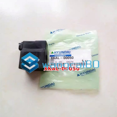 1PCS New XKAL-00050 Solenoid Valve Coil For Hyundai R225-7 R305-7 R505 ...