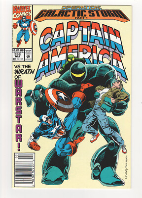 Captain America #398 Marvel Comics 1992 VF/NM NEWSSTAND | eBay