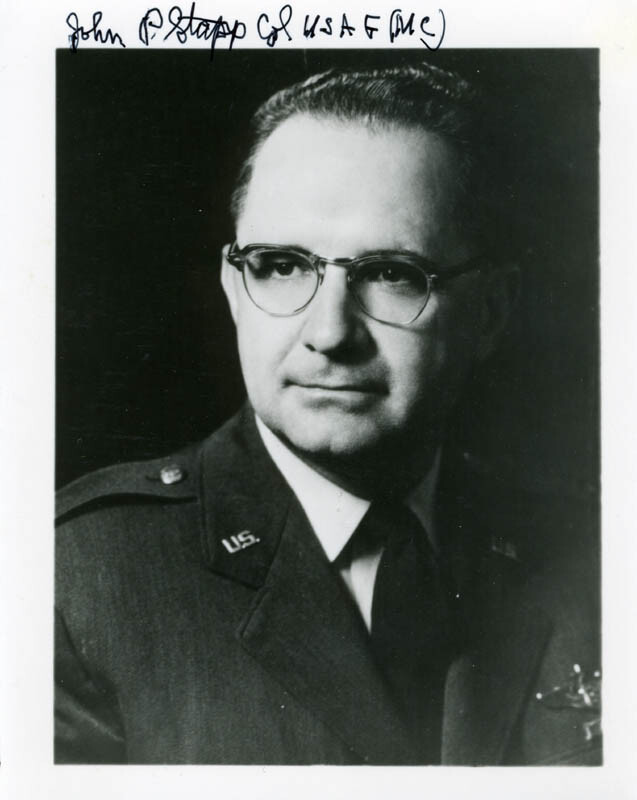 JOHN P. STAPP - PHOTOGRAPH SIGNED | eBay