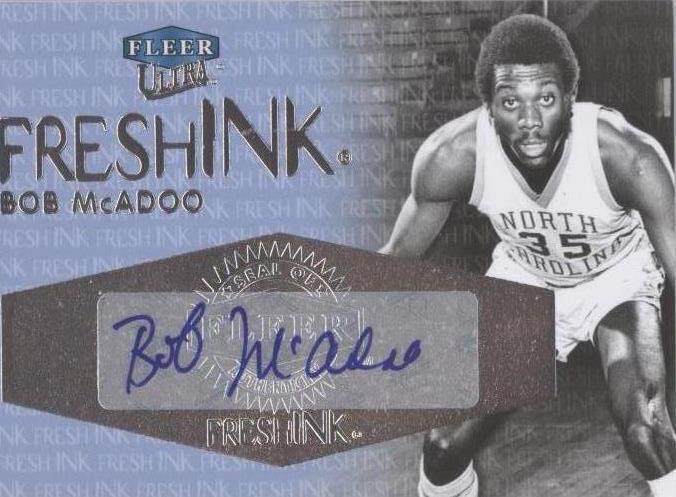 2012-13 Fleer Retro - 1999-00 Fleer Ultra Fresh Ink Bob McAdoo #UFI-BM ...