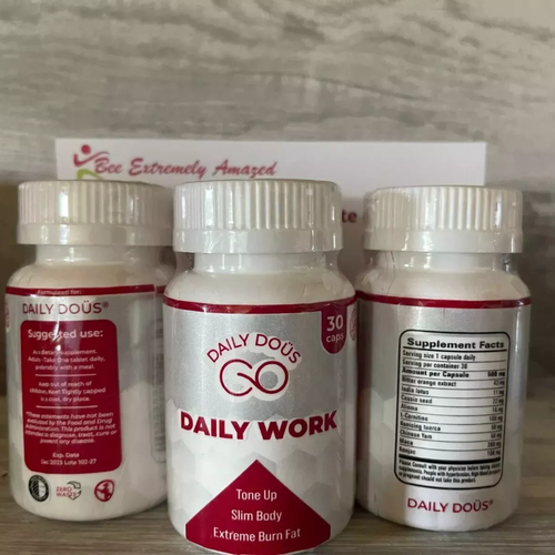 Daily Work Pills *** Brand New and Sealed *** by Daily Dous / Skinny ...