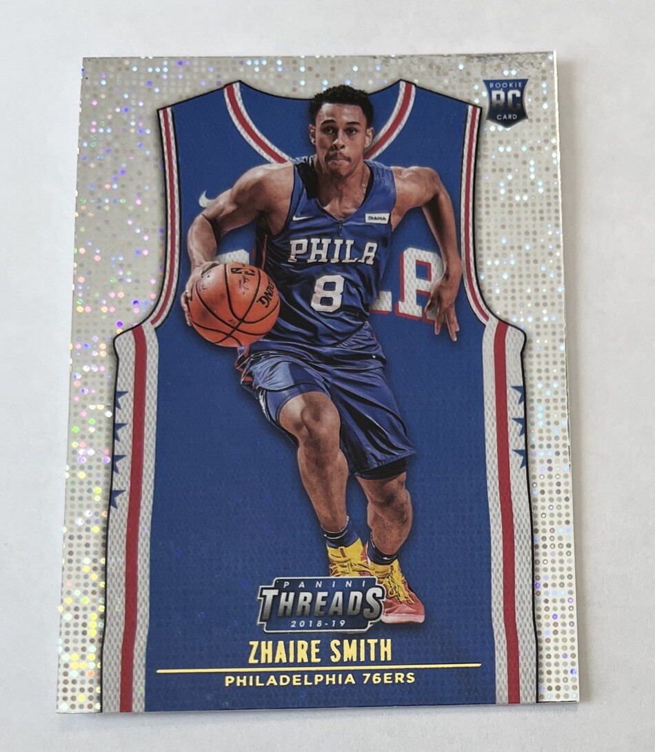 Zhaire Smith 2018/19 Threads Basketball Threads Rookie Dazzle #130 | eBay