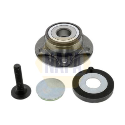 Wheel Bearing Kit fits AUDI A6 C7 2.0D Rear 11 to 18 NAPA 4G0598611 ...