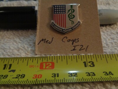 Medical Corps I21 Unit Crest, DI, DUI (DRAW#H15) | eBay