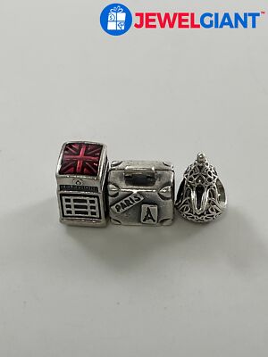 PANDORA CHARMS LONDON CALLING ARABIAN COFFEE POT ADVENTURE SUITCASE # ...