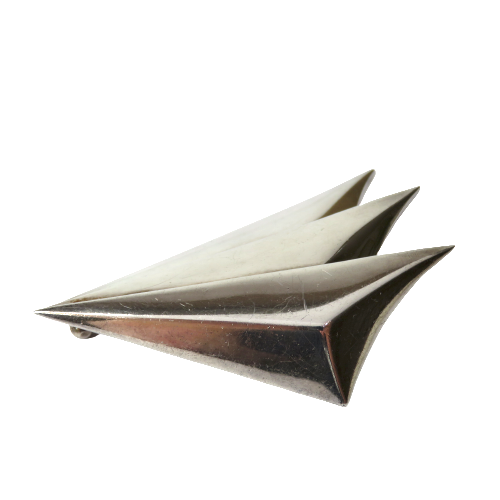 Vintage CHARLES KRYPELL Sterling Silver 925 Modernist Figural Brooch ...