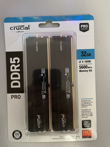 Crucial Pro 16GB DDR5-5600 Memory Module - Pack of 2 for sale online | eBay