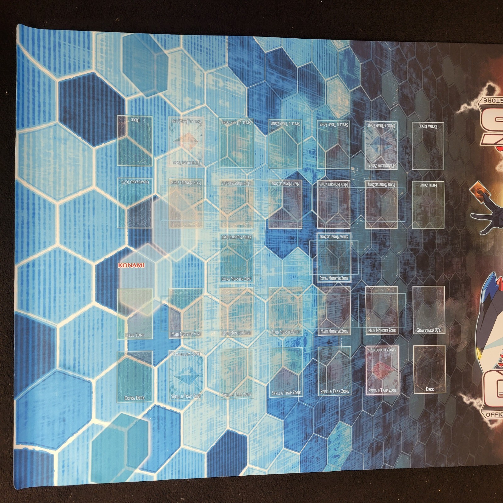 Four Player OTS official VRAINS 6ft YuGiOh play mat | eBay