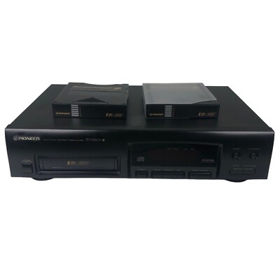 Pioneer 6 Disc CD Changer Multi Play Compact Disc Player PD-M403 w/Cart ...