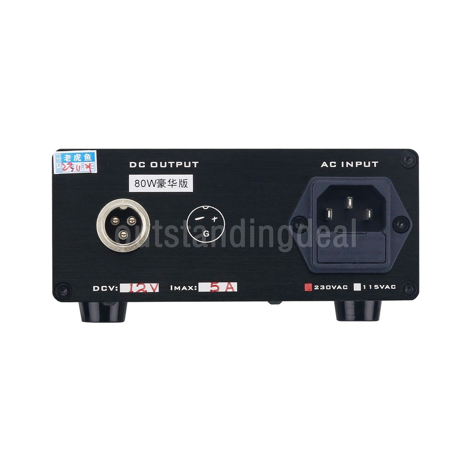12V 80W Linear PSU Linear Regulated Power Supply Low Noise For FIIO-M17 ...