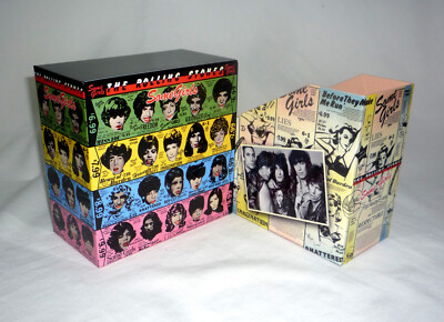 Rolling stones-Some Girls empty promo box for Japan mini lp,Jewel case ...