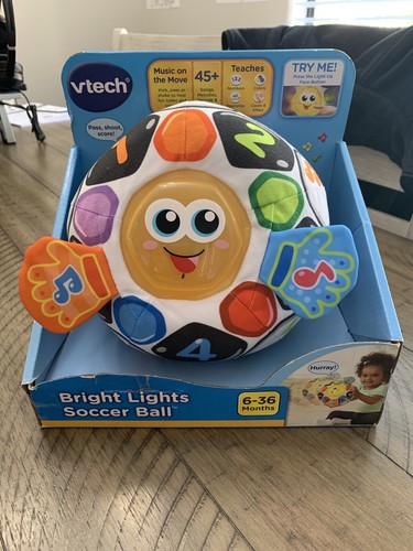Vtech Bright Lights Soccer Ball6-36 Months Baby Toddler NEW & Tested | eBay