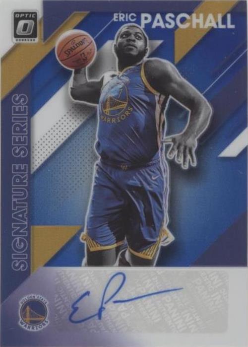 2019-20 Panini Donruss Optic - Signature Series Eric Paschall #SS-EPS ...