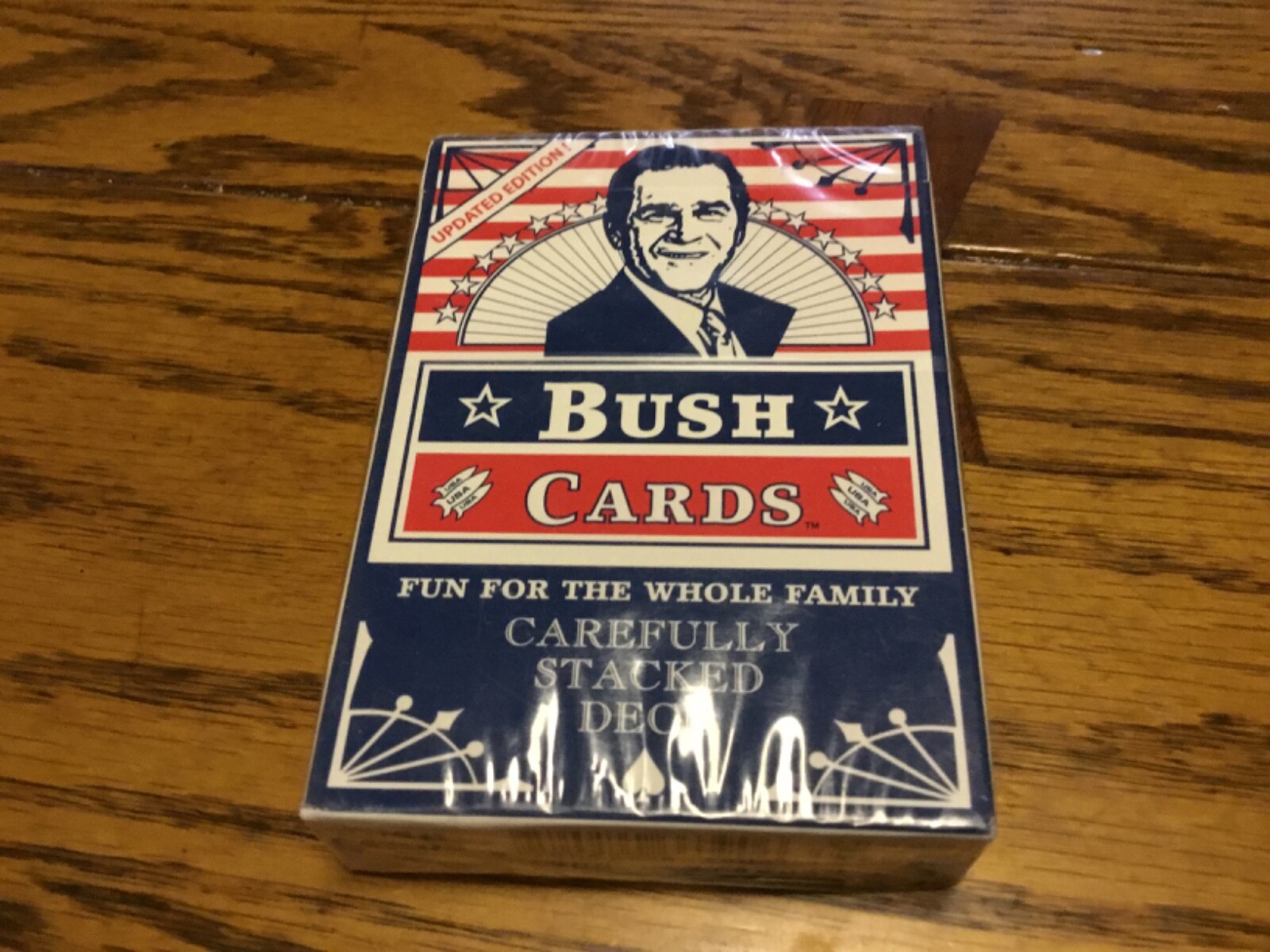 UPDATED EDITION OF “GEORGE BUSH CARDS” POKER SIZE PLAYING CARDS | eBay